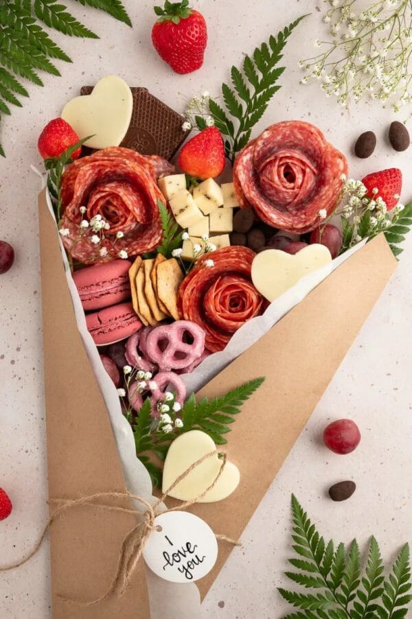 26 Beautiful Charcuterie Bouquet Ideas - Charcuterie Association