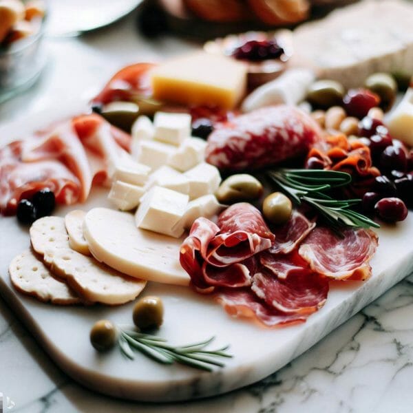 Unleash Your Inner Food Stylist With A Marble Charcuterie Board