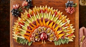 Gobble It Up: How To Make A Turkey Charcuterie Board - ICA