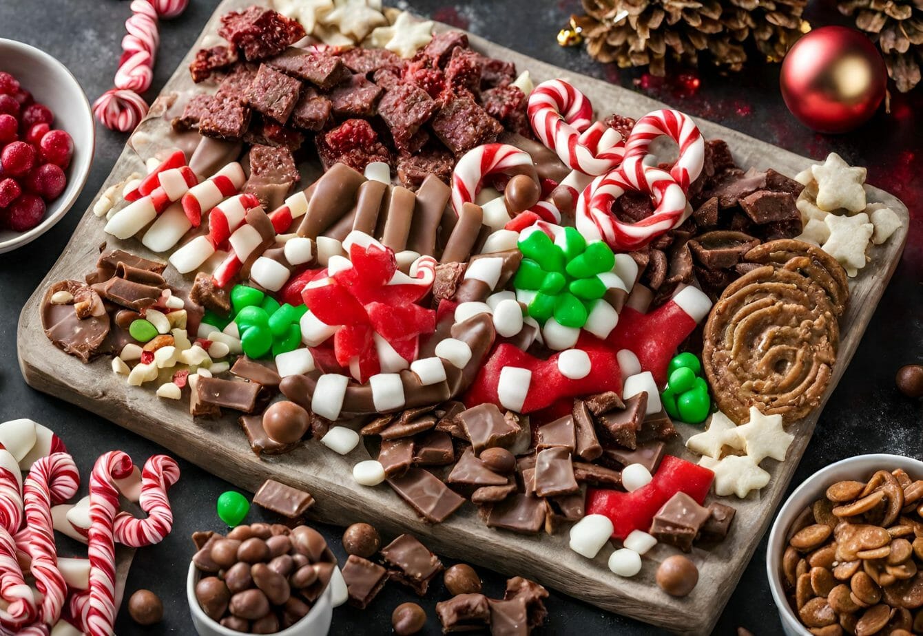 Candy Wonderland: Christmas Candy Charcuterie Board Ideas