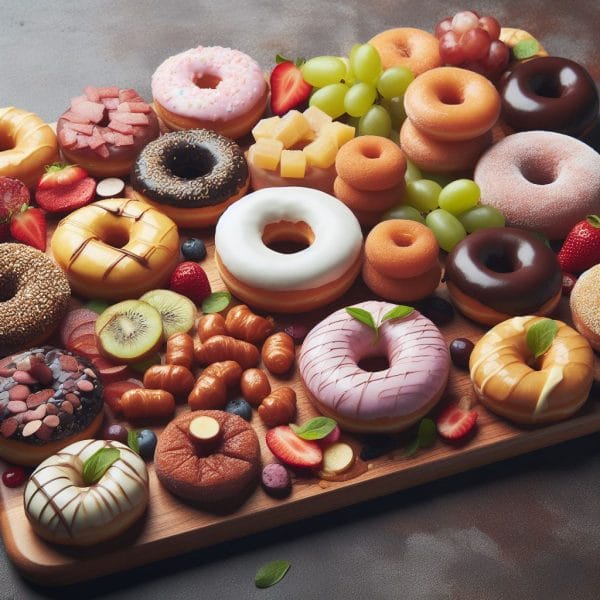 Donut Delight: How to Create A Donut Charcuterie Board