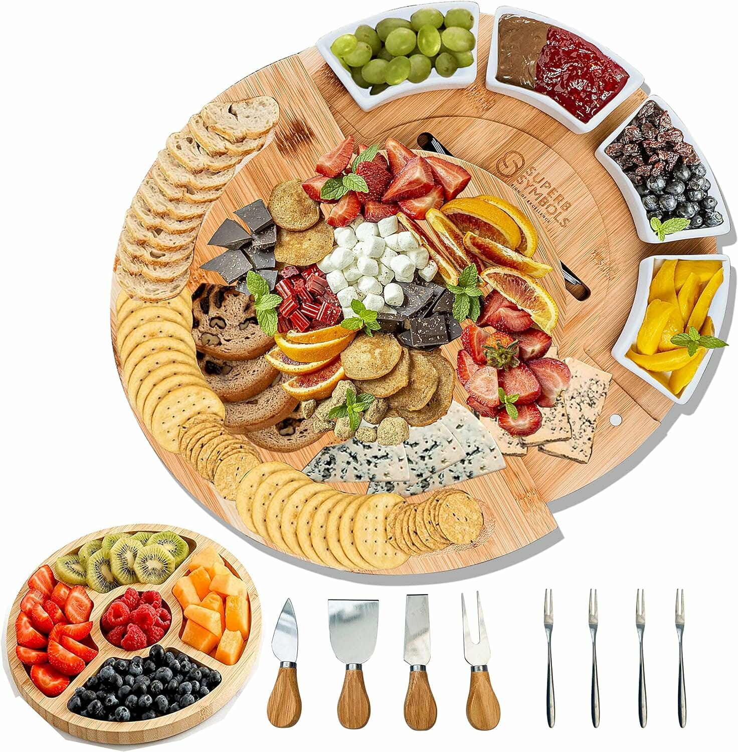 A Slice Of Elegance: The World Of Round Charcuterie Boards