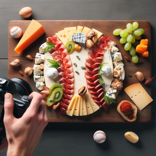 Hit It Out Of The Park With A Baseball Charcuterie Board