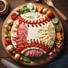Hit It Out Of The Park With A Baseball Charcuterie Board
