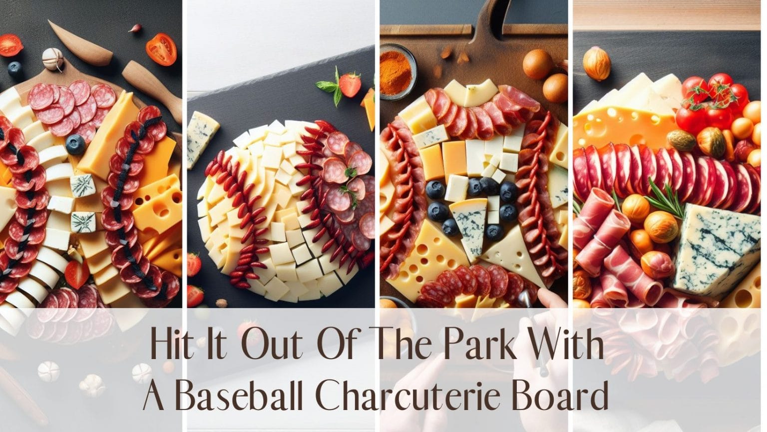 Hit It Out Of The Park With A Baseball Charcuterie Board