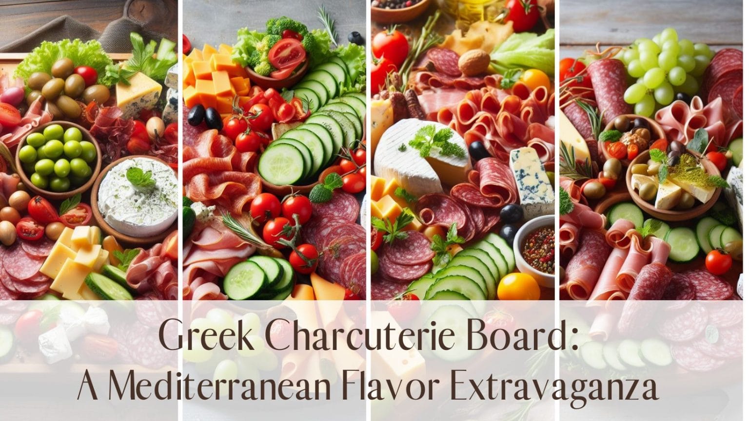 Greek Charcuterie Board: A Mediterranean Flavor Extravaganza