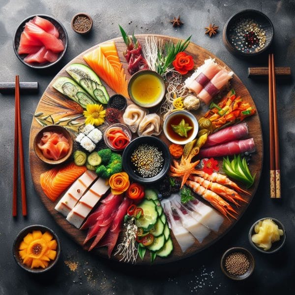 Sushi Meets Charcuterie: Creating Japanese Charcuterie Boards