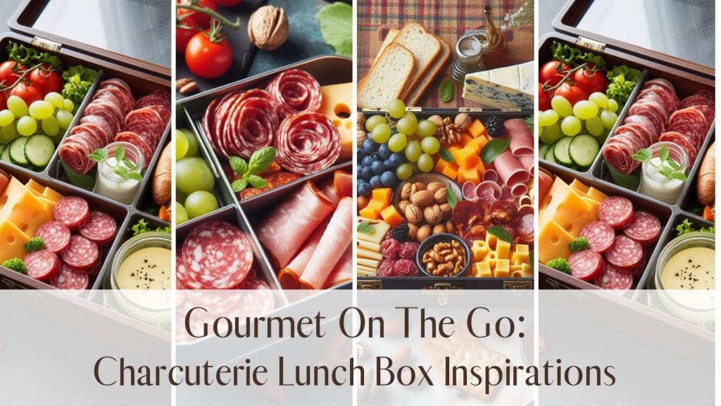Gourmet On The Go: Charcuterie Lunch Box Inspirations