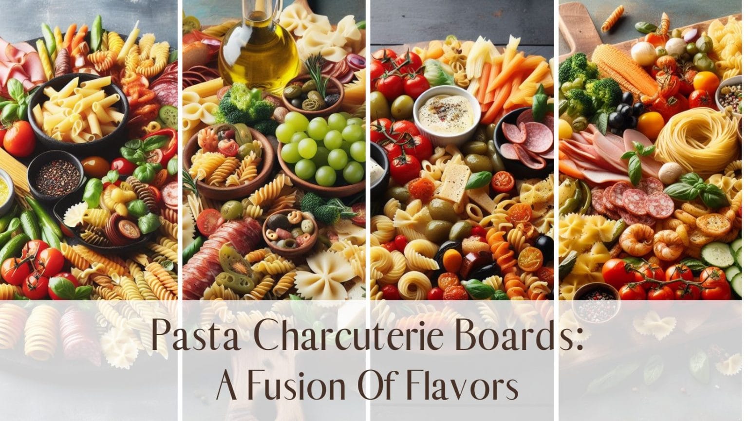 Pasta Charcuterie Boards: A Fusion Of Flavors