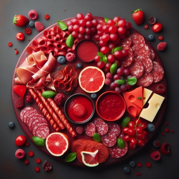 Crimson Creations: Crafting A Red Charcuterie Board - Charcuterie Association