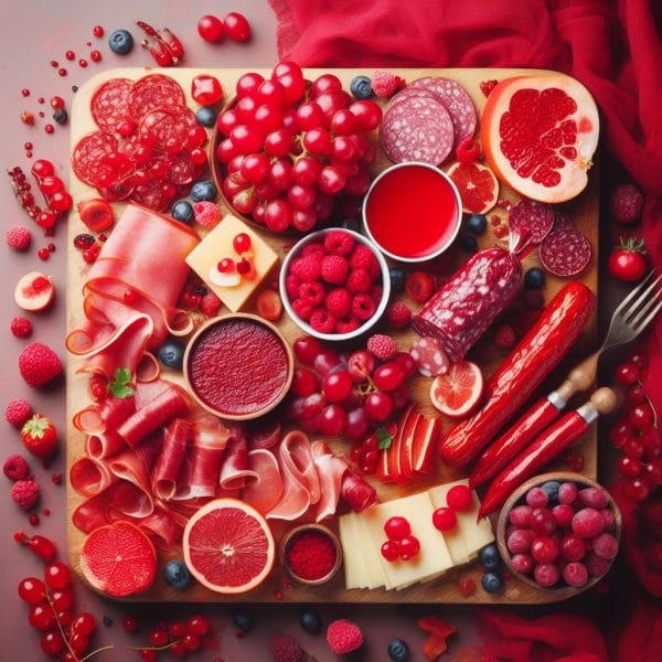 Crimson Creations: Crafting A Red Charcuterie Board - Charcuterie Association