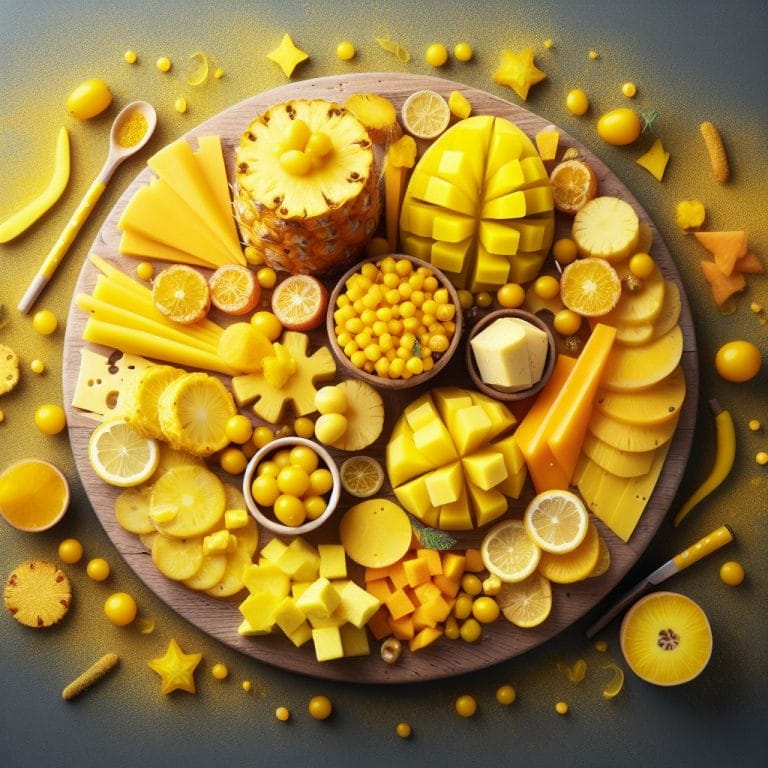 Bright and Delicious: Yellow Charcuterie Board Ideas