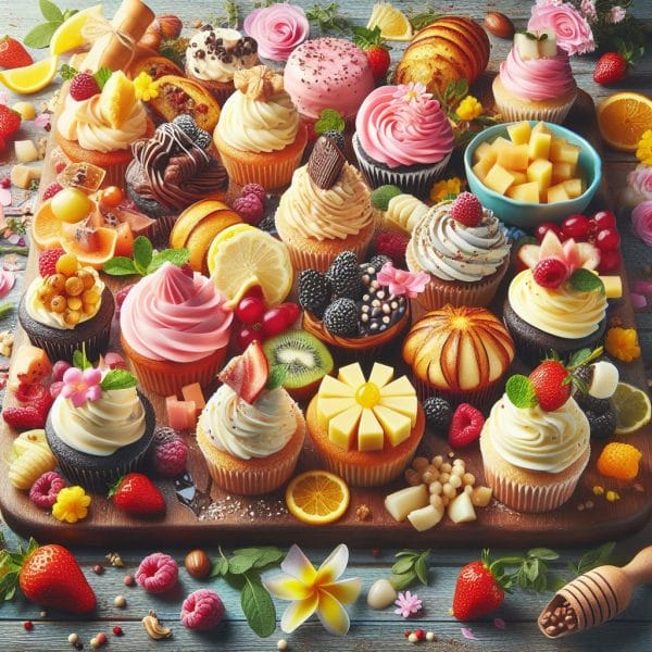 Sweets Elevated: How To Create A Cupcake Charcuterie Board