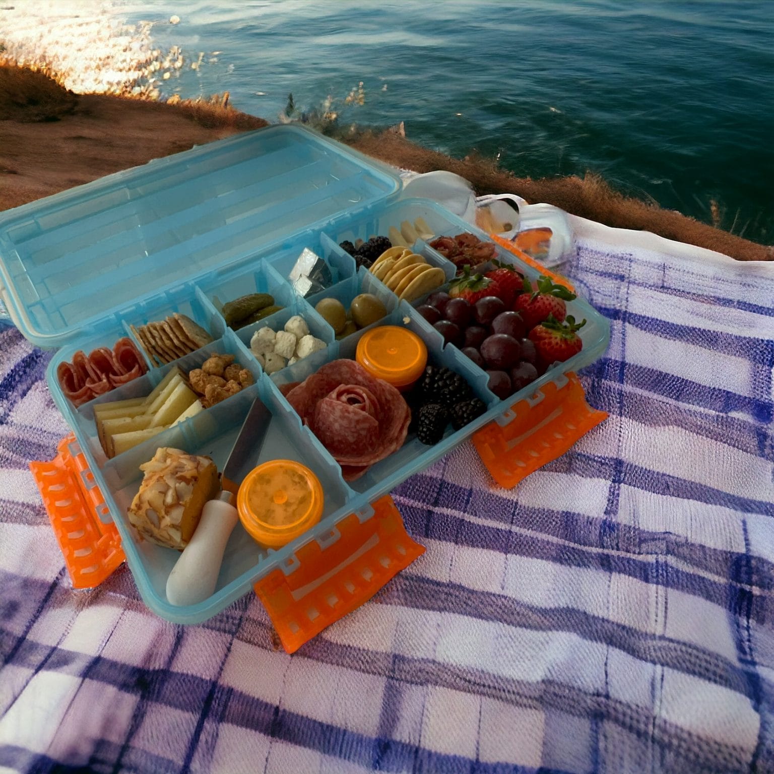 Snacks On The Go! Tackle Box Charcuterie Ideas - ICA