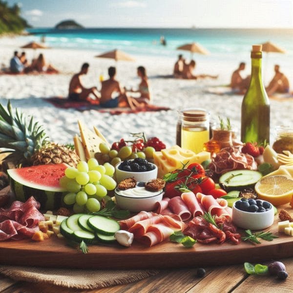 Make Waves With Your Snacks: Beach Charcuterie Board Ideas