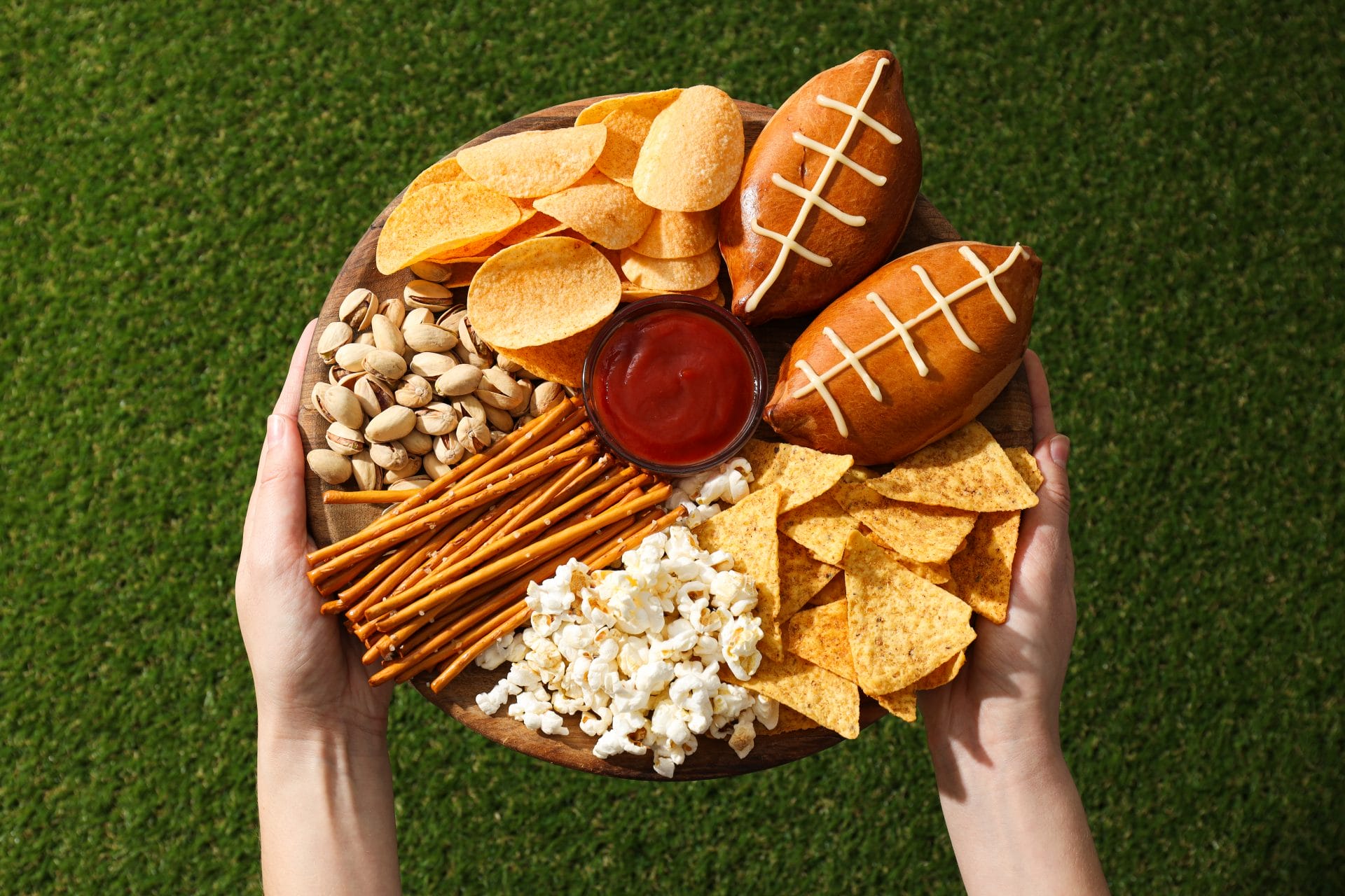 Game Day Grazing: Score Big With A Football Charcuterie Board ...