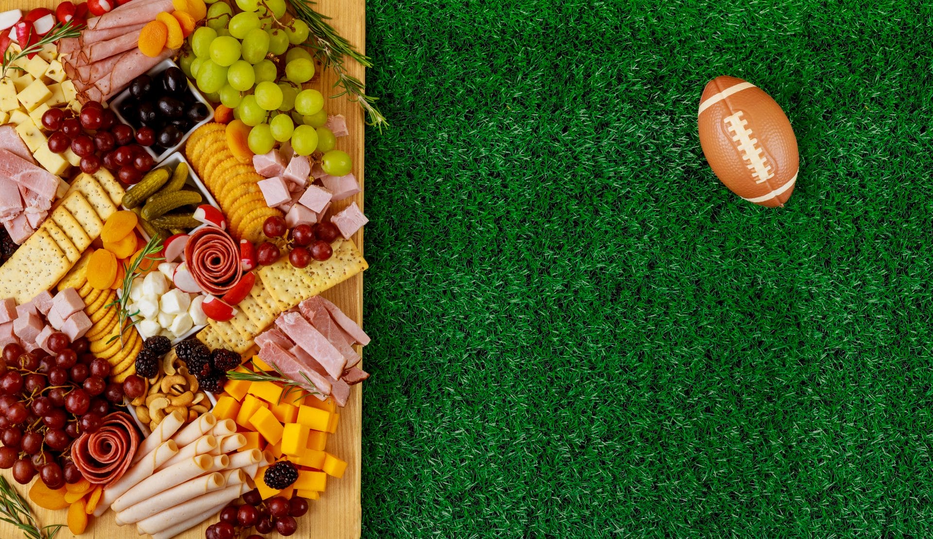 Game Day Grazing: Score Big With A Football Charcuterie Board ...